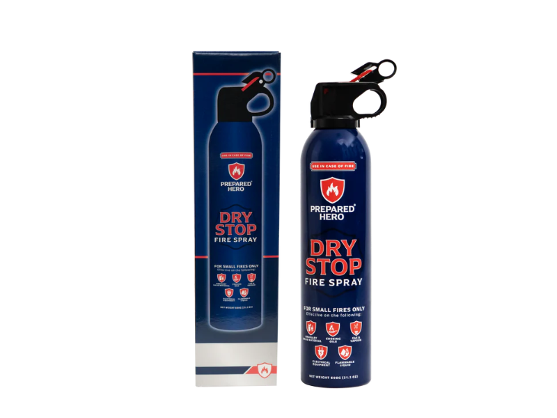 How to Use the Dry Stop Fire Spray – Prepared Hero