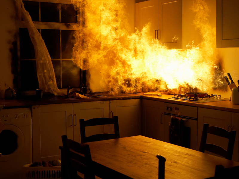 Can You Use Salt to Put Out a Kitchen Fire? – Prepared Hero