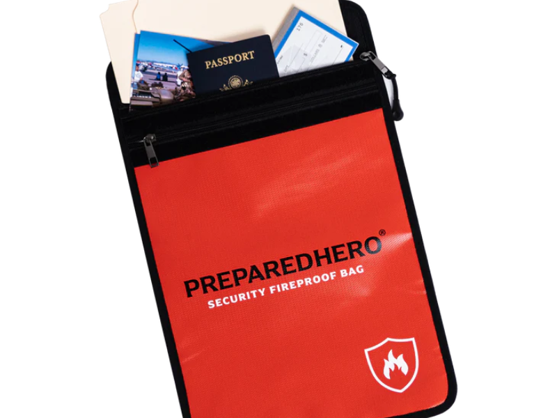 Where to Put Your Hero Fireproof Bag – Prepared Hero